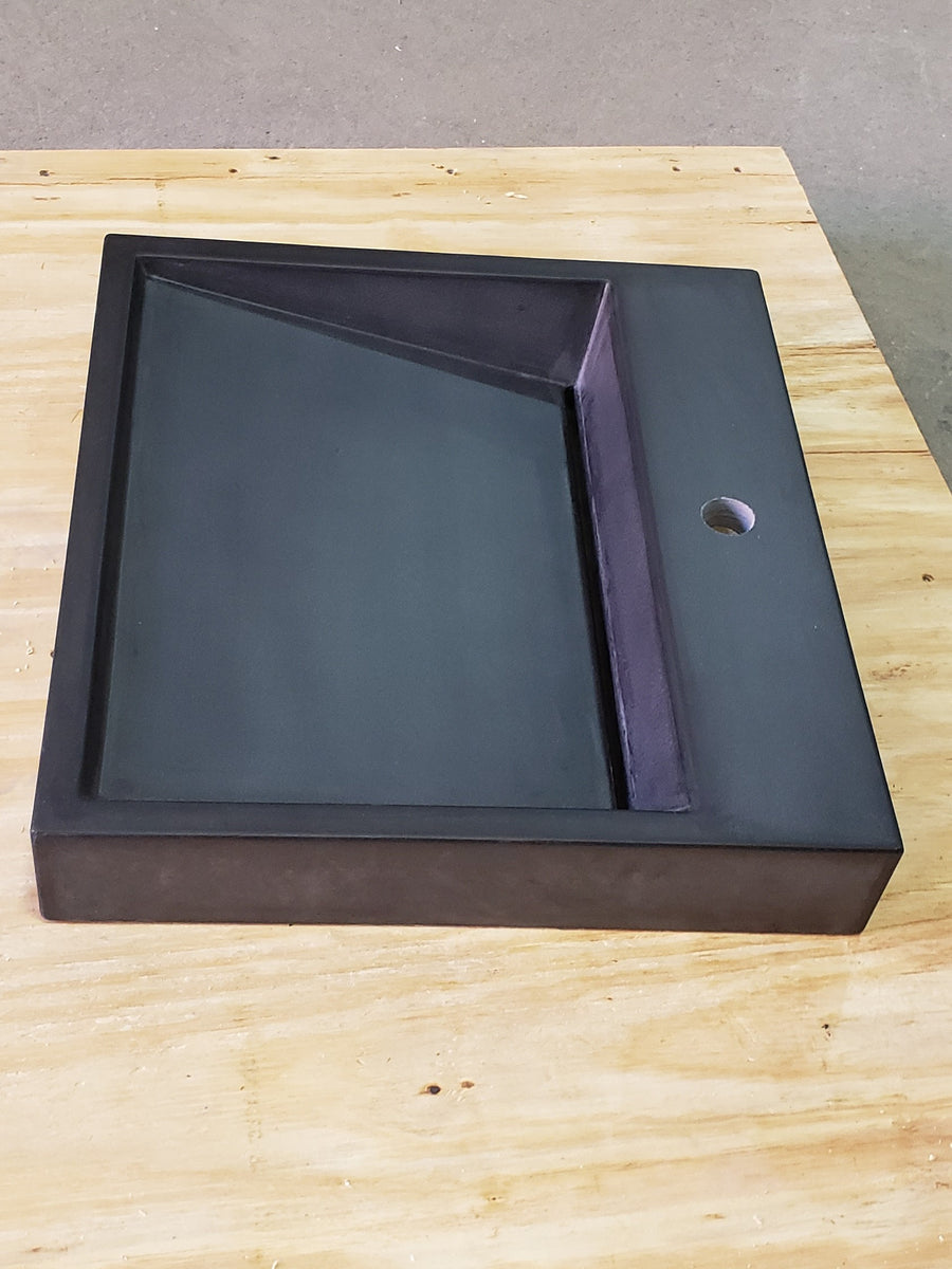 22" Ramp Sink with Extension – Stanley Artisan Concrete