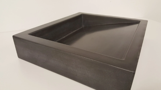 20" x 17" x 3.75" Ramp Vessel Sink – Stanley Artisan Concrete