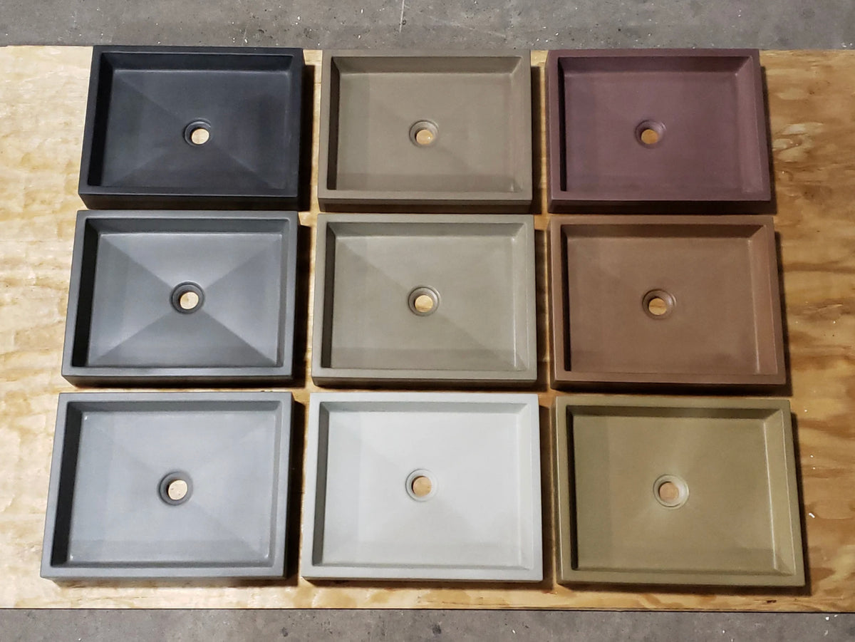 Higher Production 18" x 14" x 3" Shallow Vessel Sink – Stanley Artisan ...