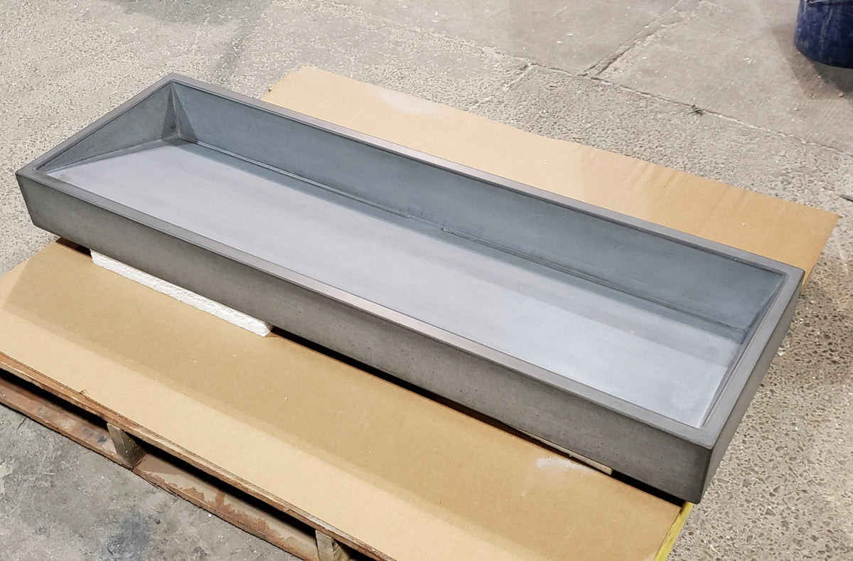 50” Ramp Vessel Sink – Stanley Artisan Concrete